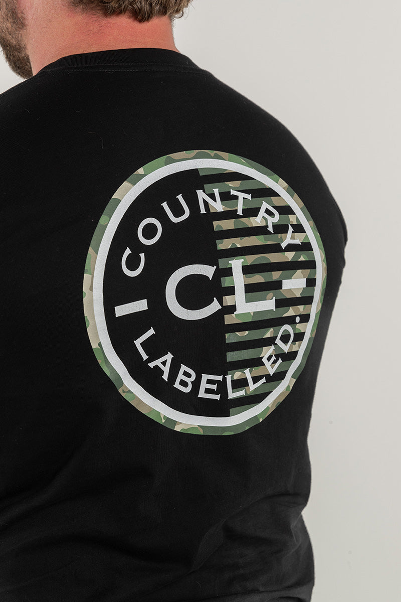 CL T Shirt - Storm Grey - Roping Logo – Country Labelled – COUNTRY LABELLED